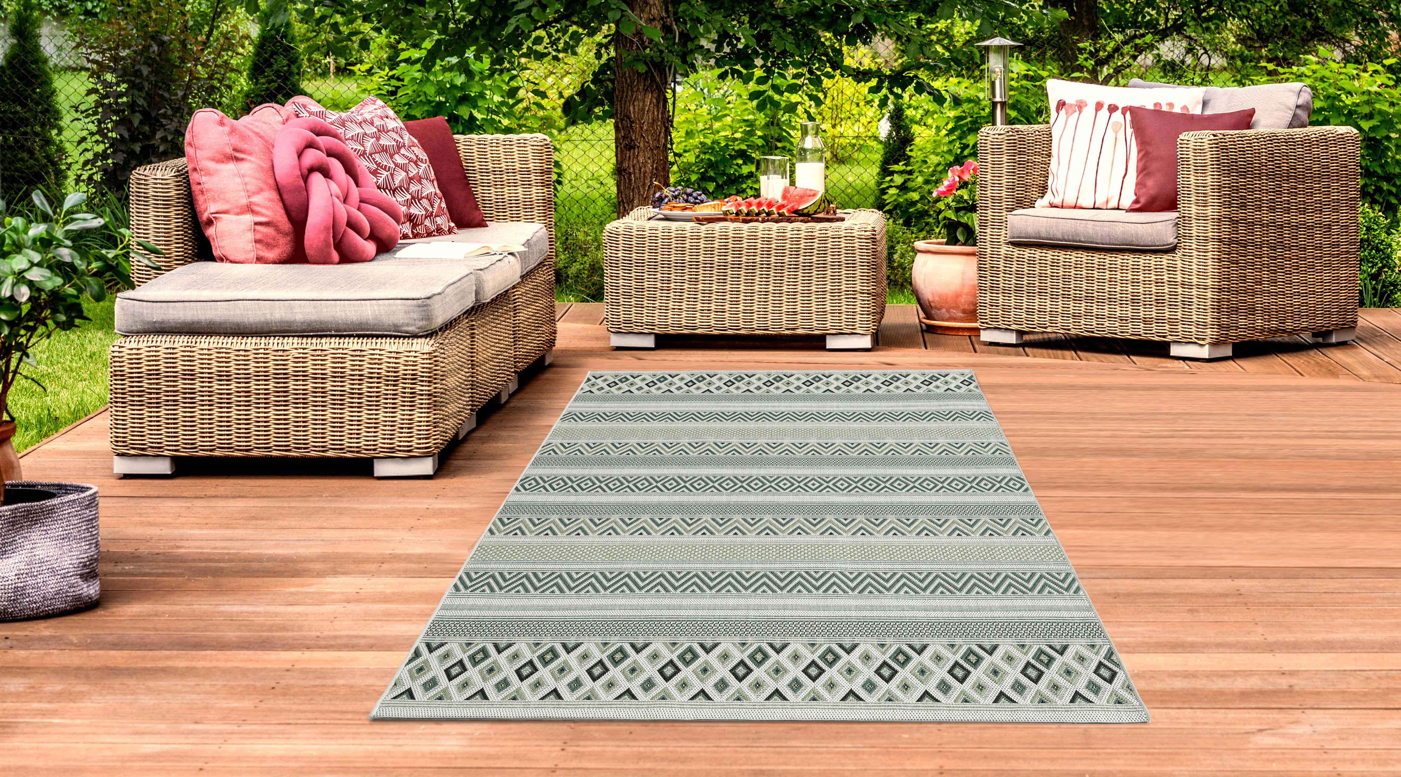 Outdoor Teppich Sisal